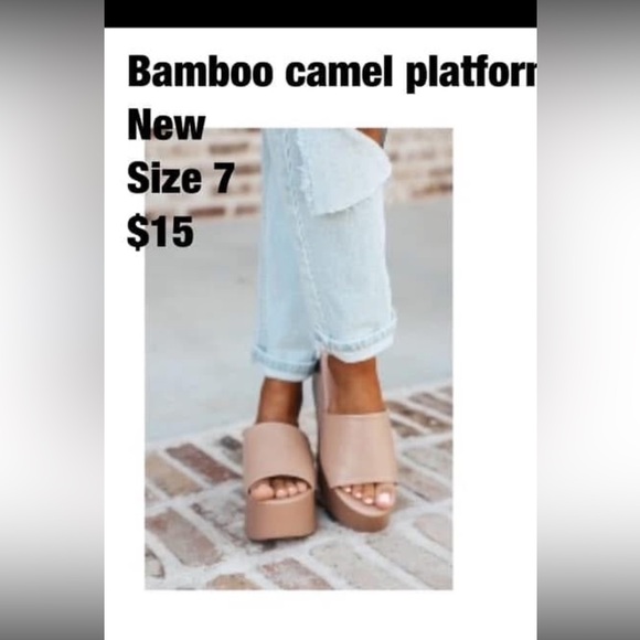 BAMBOO | Shoes | Bamboo Platform Sandals | Poshmark